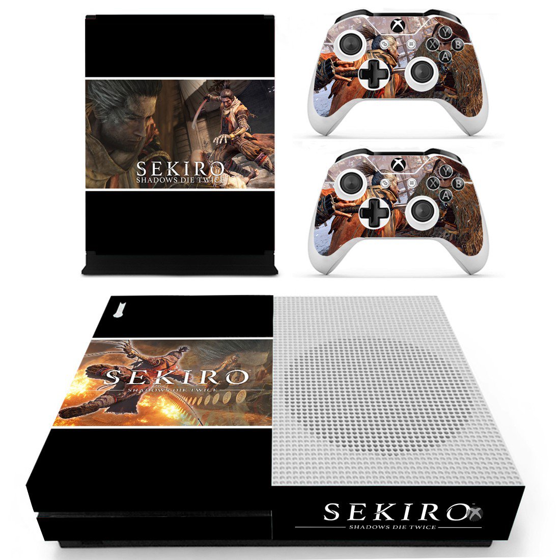 Sekiro Shadows Die Twice decal skin sticker for Xbox One S console and ...