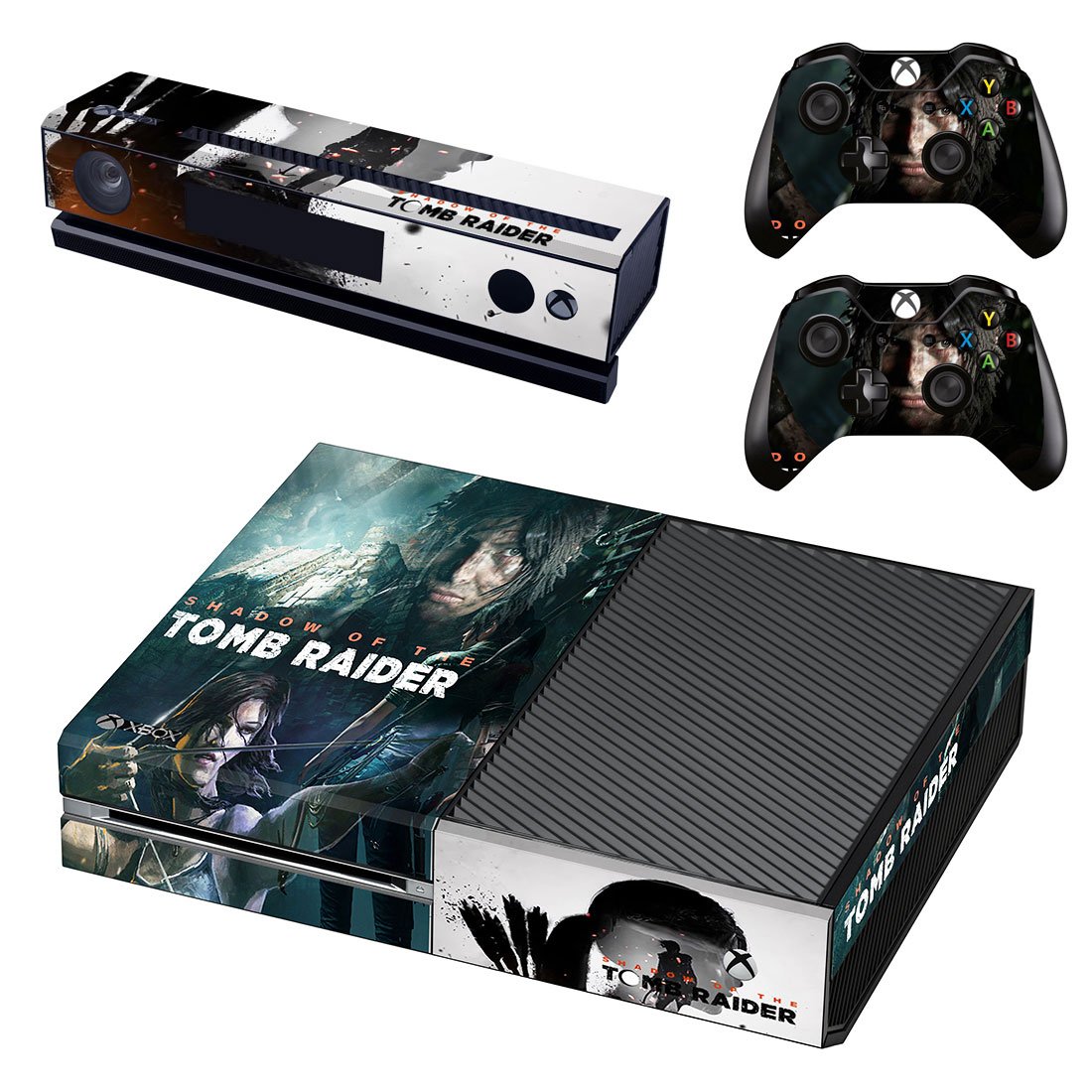Tomb Raider decal skin sticker for Xbox One console and controllers