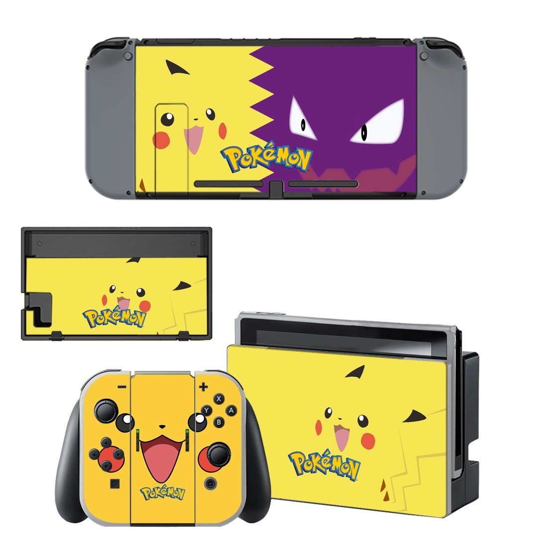 Pokemon Go decal skin sticker for Nintendo Switch console and controllers
