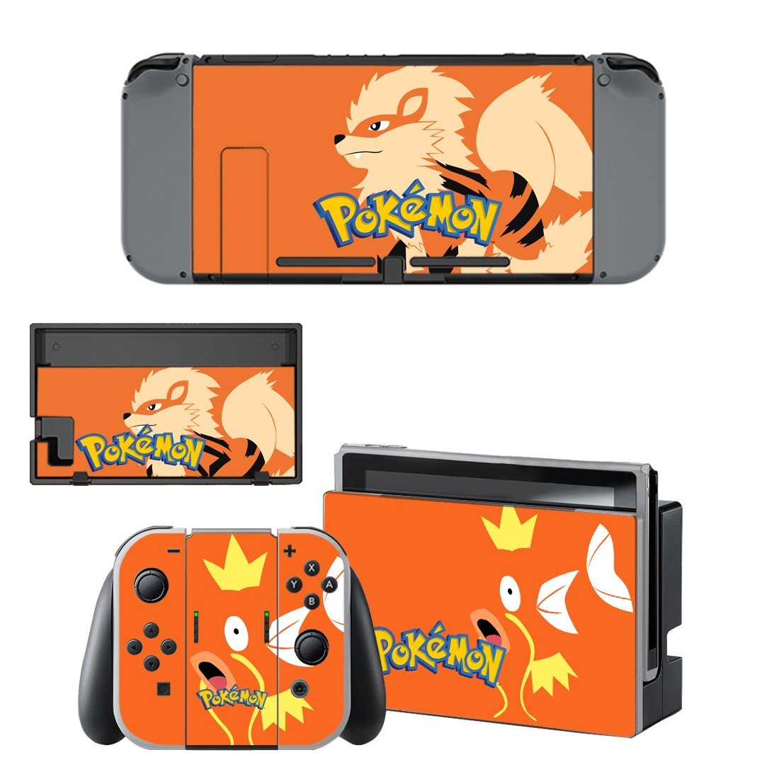 Pokemon Go decal skin sticker for Nintendo Switch console and controllers