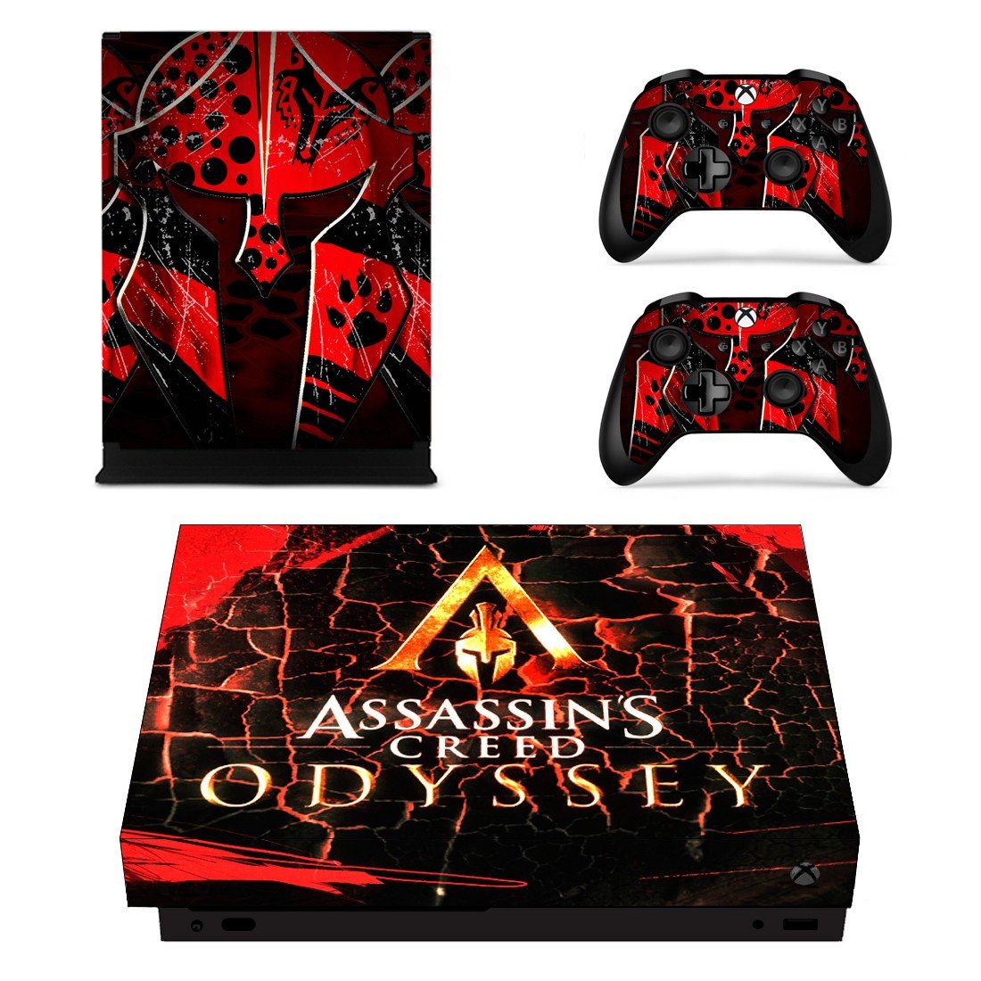 Assassins Creed Odyssey decal skin sticker for Xbox One X console and ...