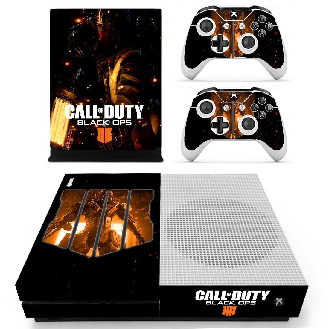 Call of duty black ops 4 decal skin sticker for Xbox One S console and ...
