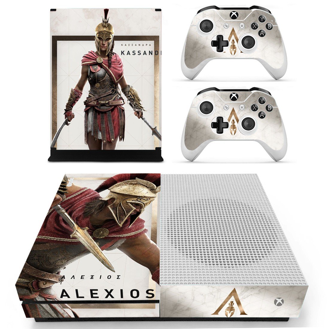 Assassins Creed Odyssey decal skin sticker for Xbox One S console and ...