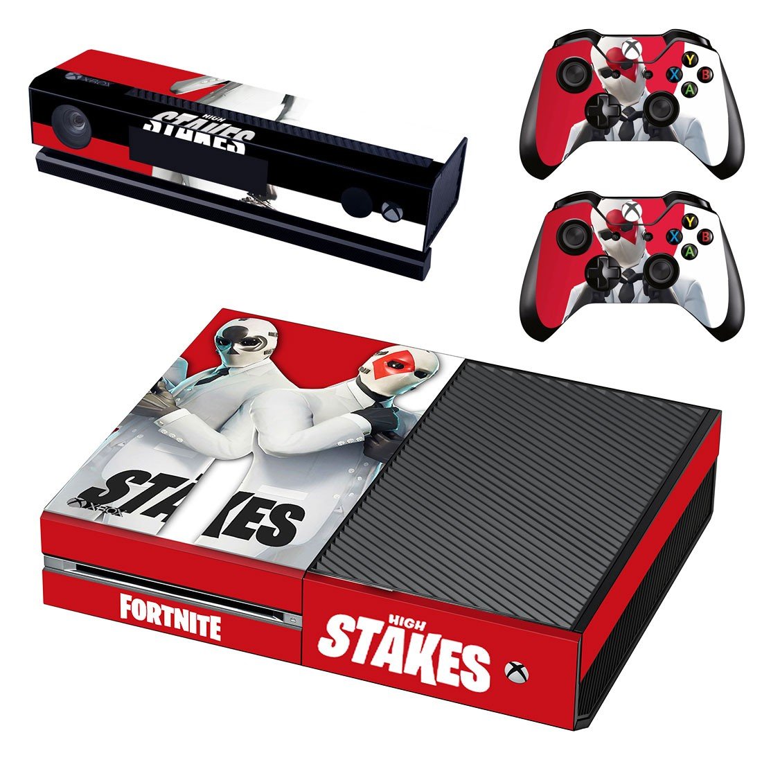 Fortnite high stakes decal skin sticker for Xbox One console and ...