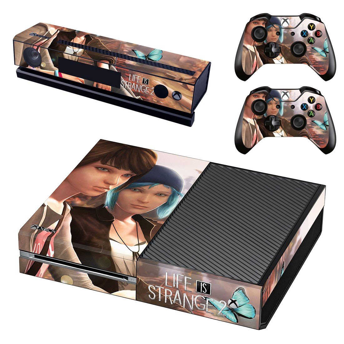 Life is Strange 2 decal skin sticker for Xbox One console and controllers