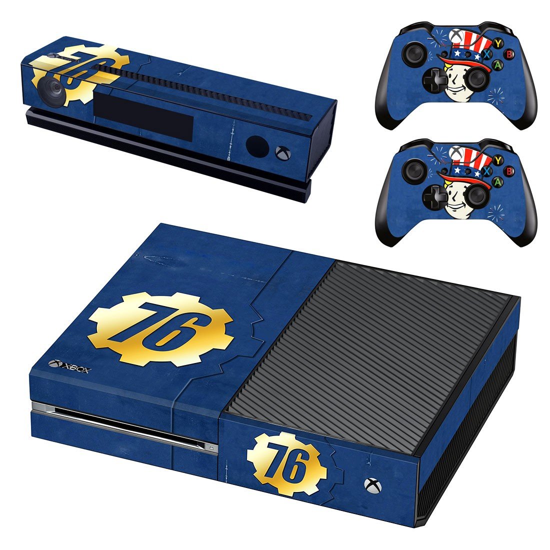 Fallout 76 decal skin sticker for Xbox One console and controllers