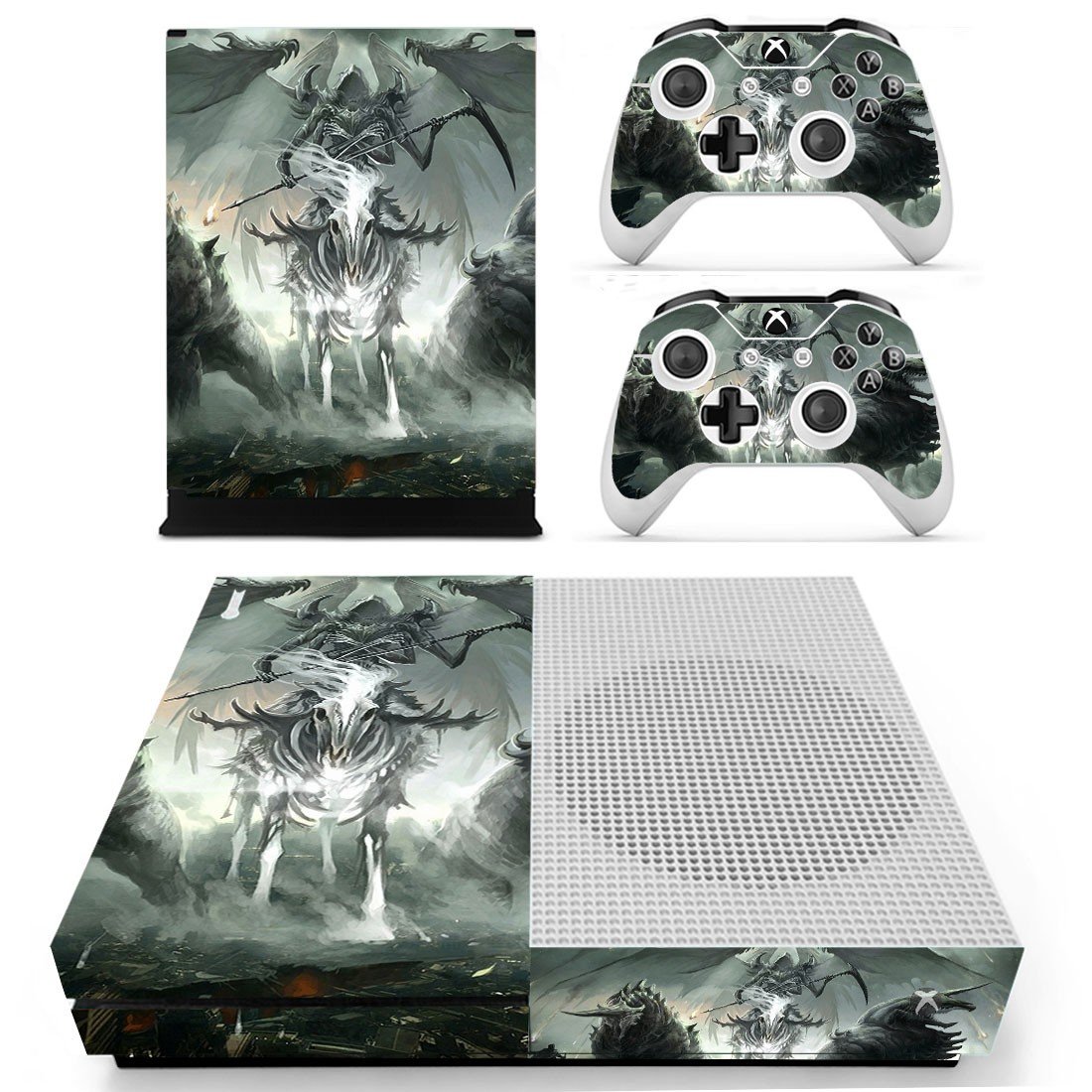 Grim Reaper decal skin sticker for Xbox One S console and controllers