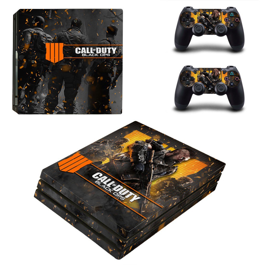Call of Duty Black ops 4 decal skin sticker for PS4 Pro console and ...