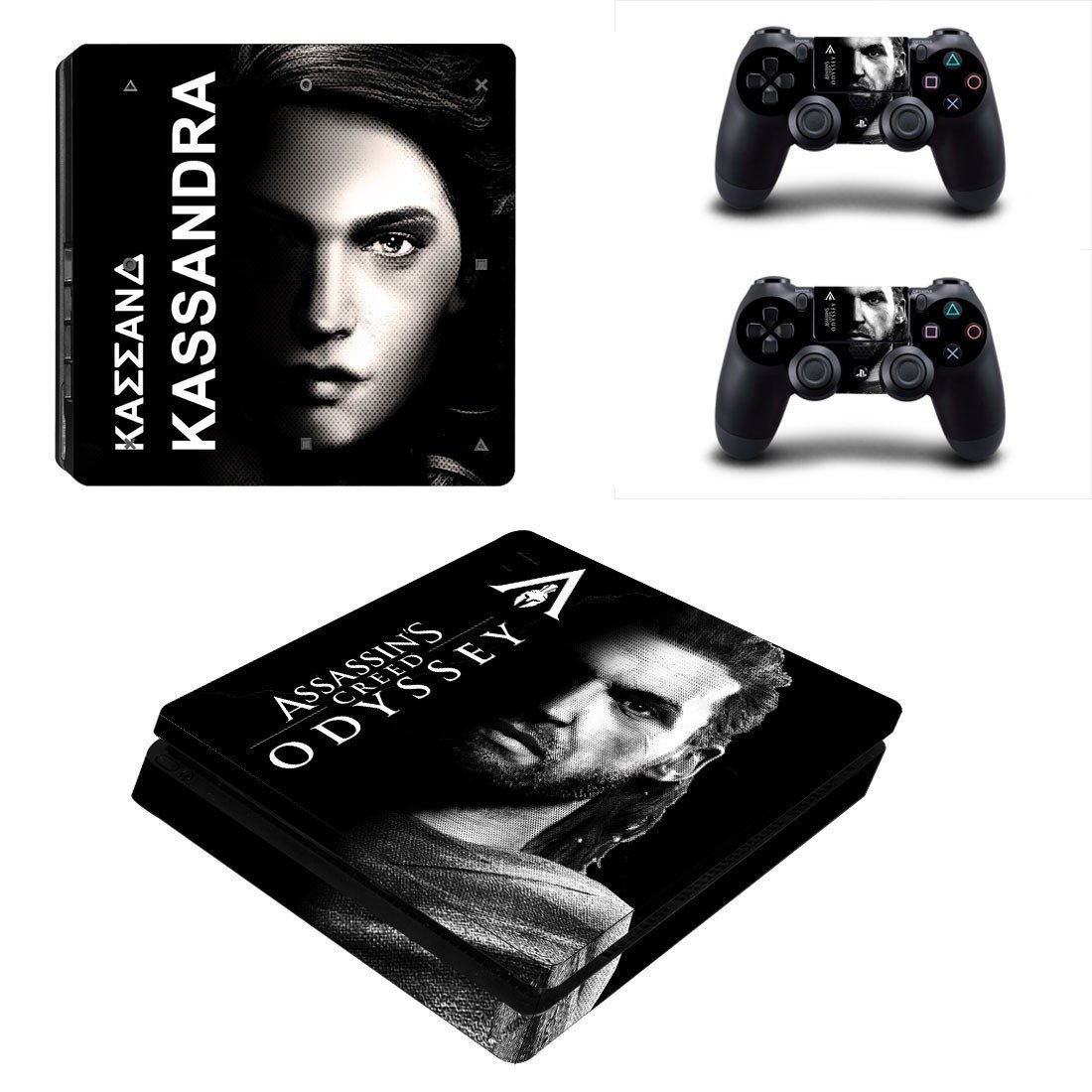 Assassins Creed Odyssey decal skin sticker for PS4 Slim console and ...