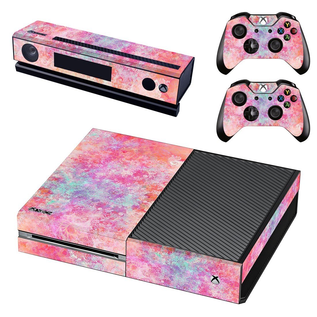 Abstraction decal skin sticker for Xbox One console and controllers