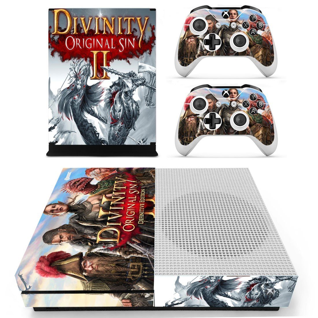 Divinity original sin 2 decal skin sticker for Xbox One S console and ...