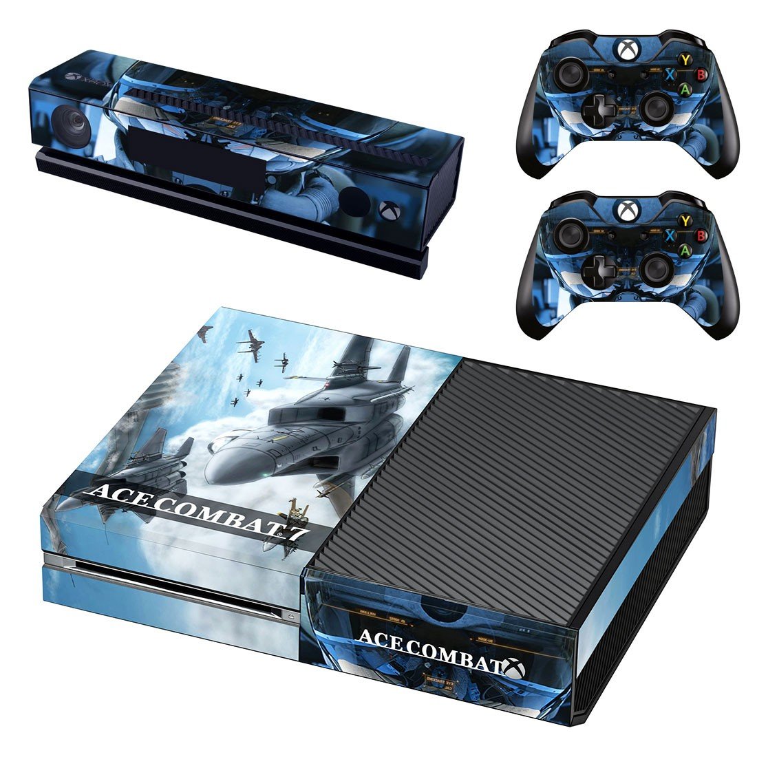 ACE Combat 7 decal skin sticker for Xbox One console and controllers