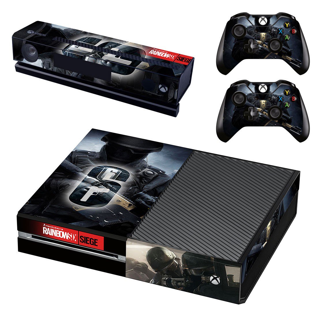 Rainbow Six Siege decal skin sticker for Xbox One console and controllers