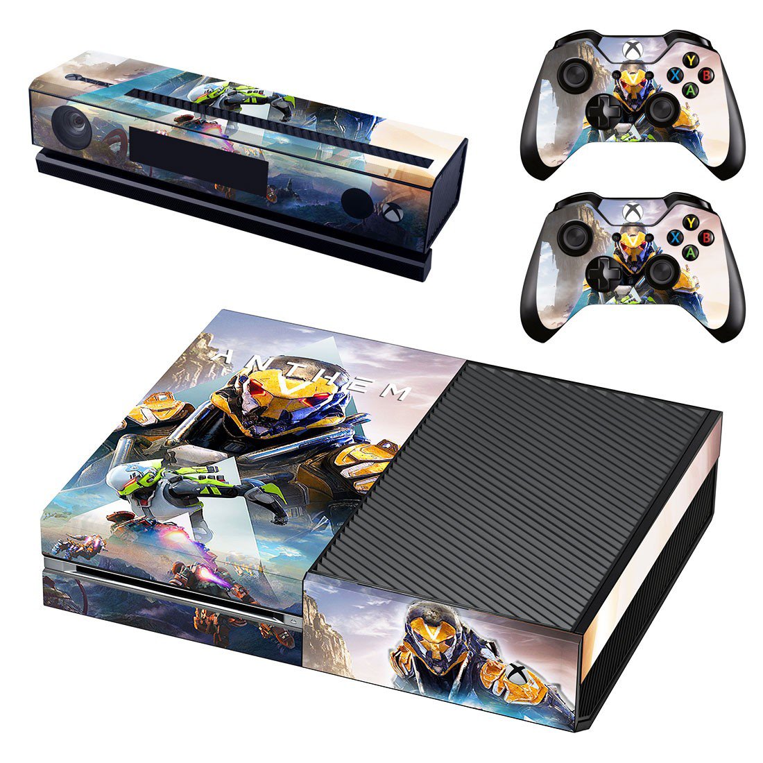 Anthem decal skin sticker for Xbox One console and controllers