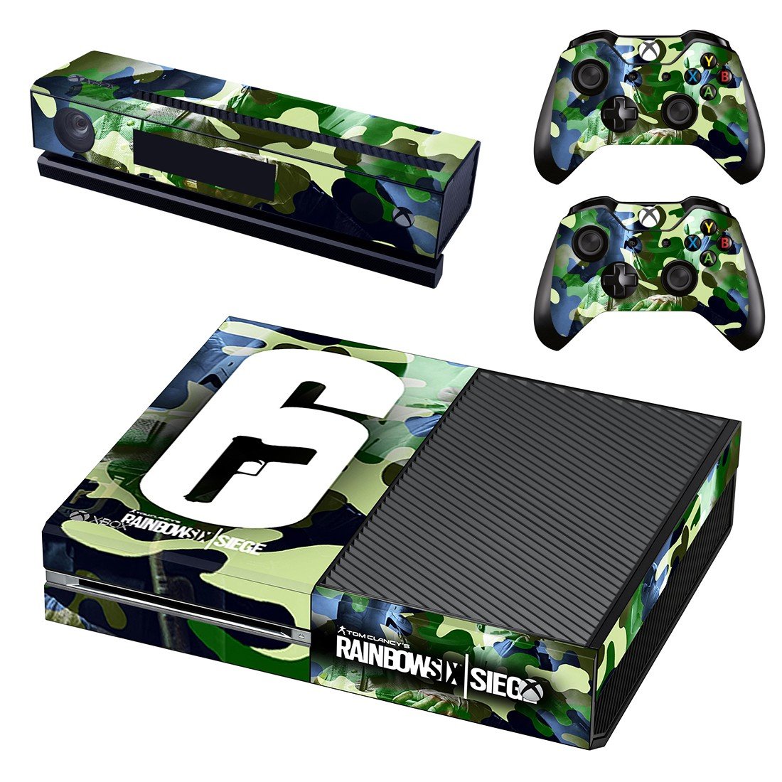 Rainbow Six Siege decal skin sticker for Xbox One console and controllers