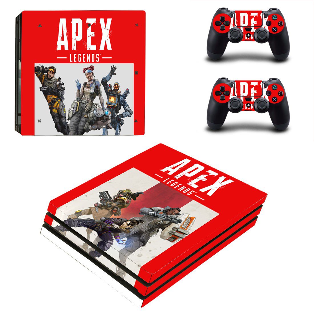 Apex Legends decal skin sticker for PS4 Pro console and controllers