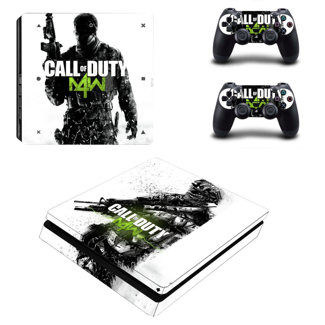 Call of Duty modern warfare decal skin sticker for PS4 Slim console and ...