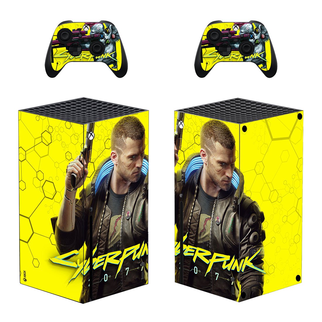 Cyberpunk 2077 decal skin sticker for Xbox Series X console with ...