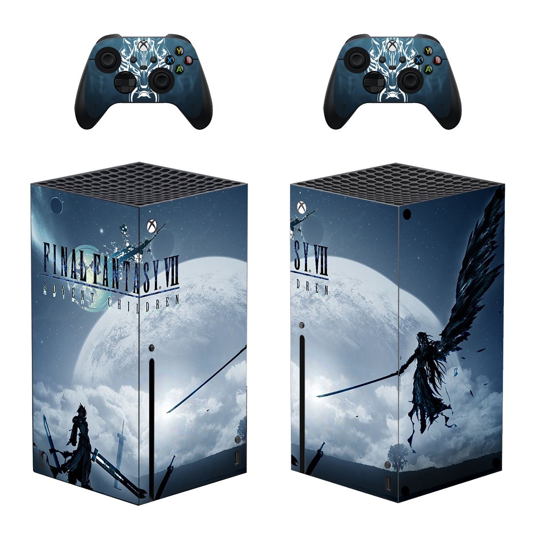 Final Fantasy 7 decal skin sticker for Xbox Series X console with ...