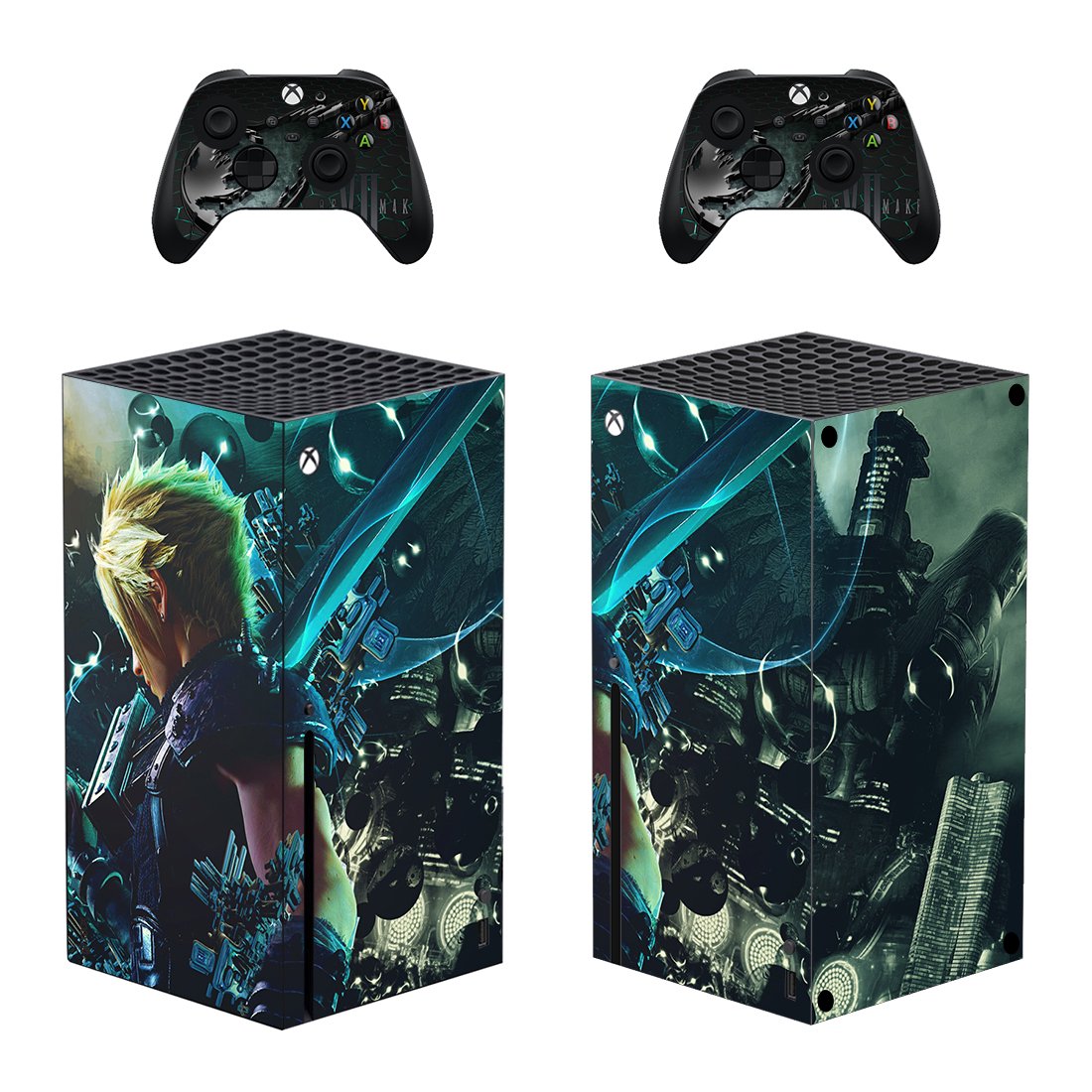 Final Fantasy 7 decal skin sticker for Xbox Series X console with ...