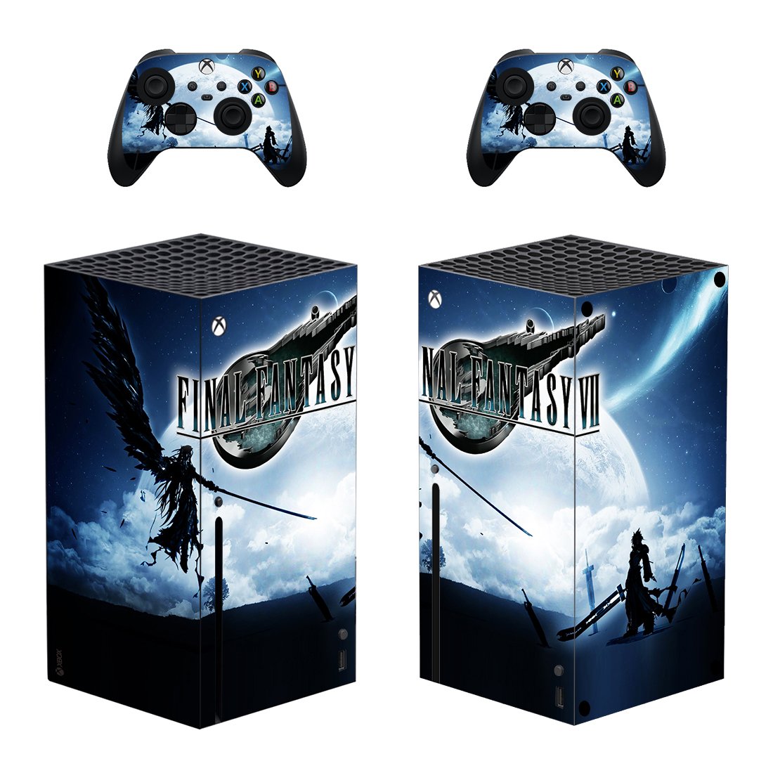 Final Fantasy 7 decal skin sticker for Xbox Series X console with ...