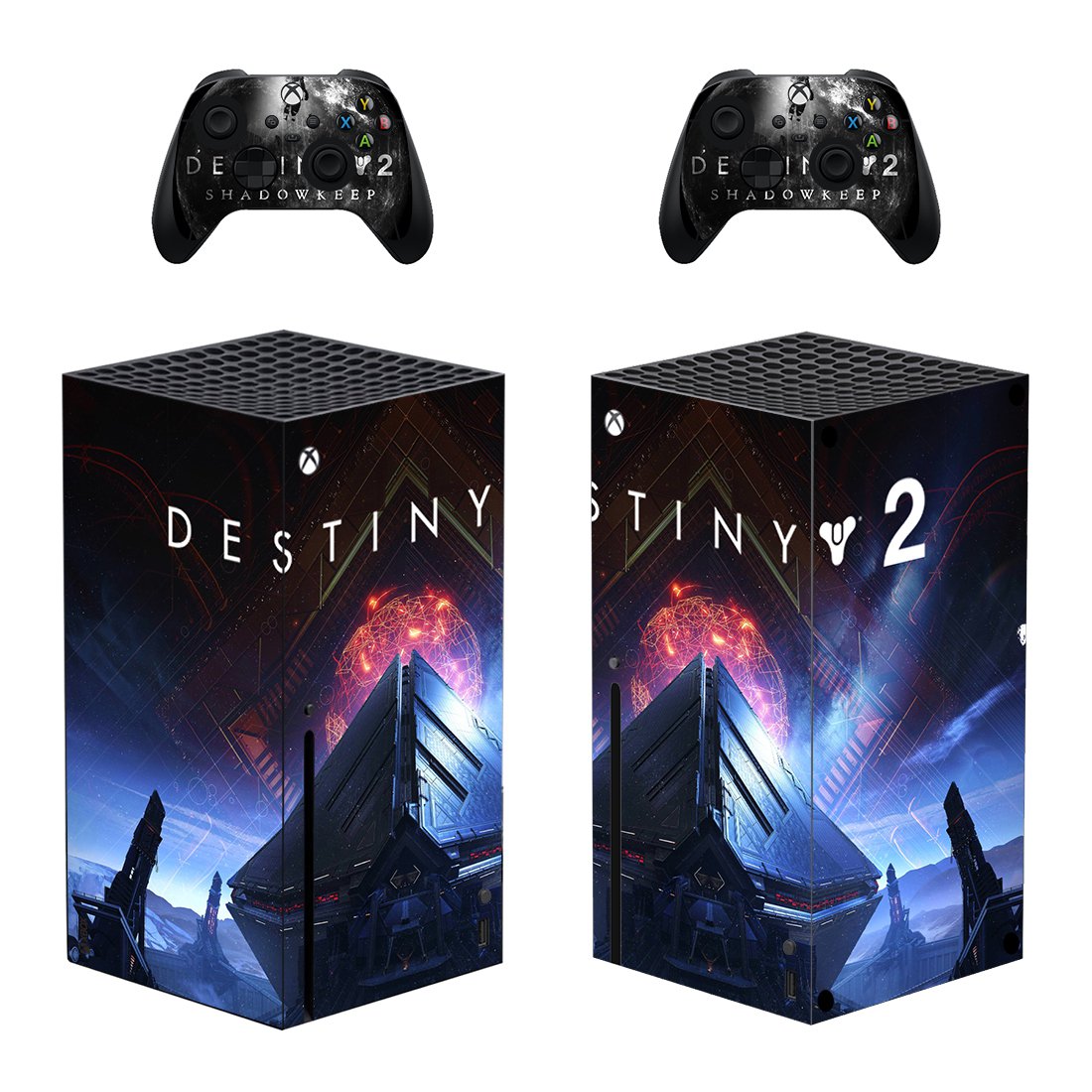 Destiny 2 Shadowkeep decal skin sticker for Xbox Series X console with ...