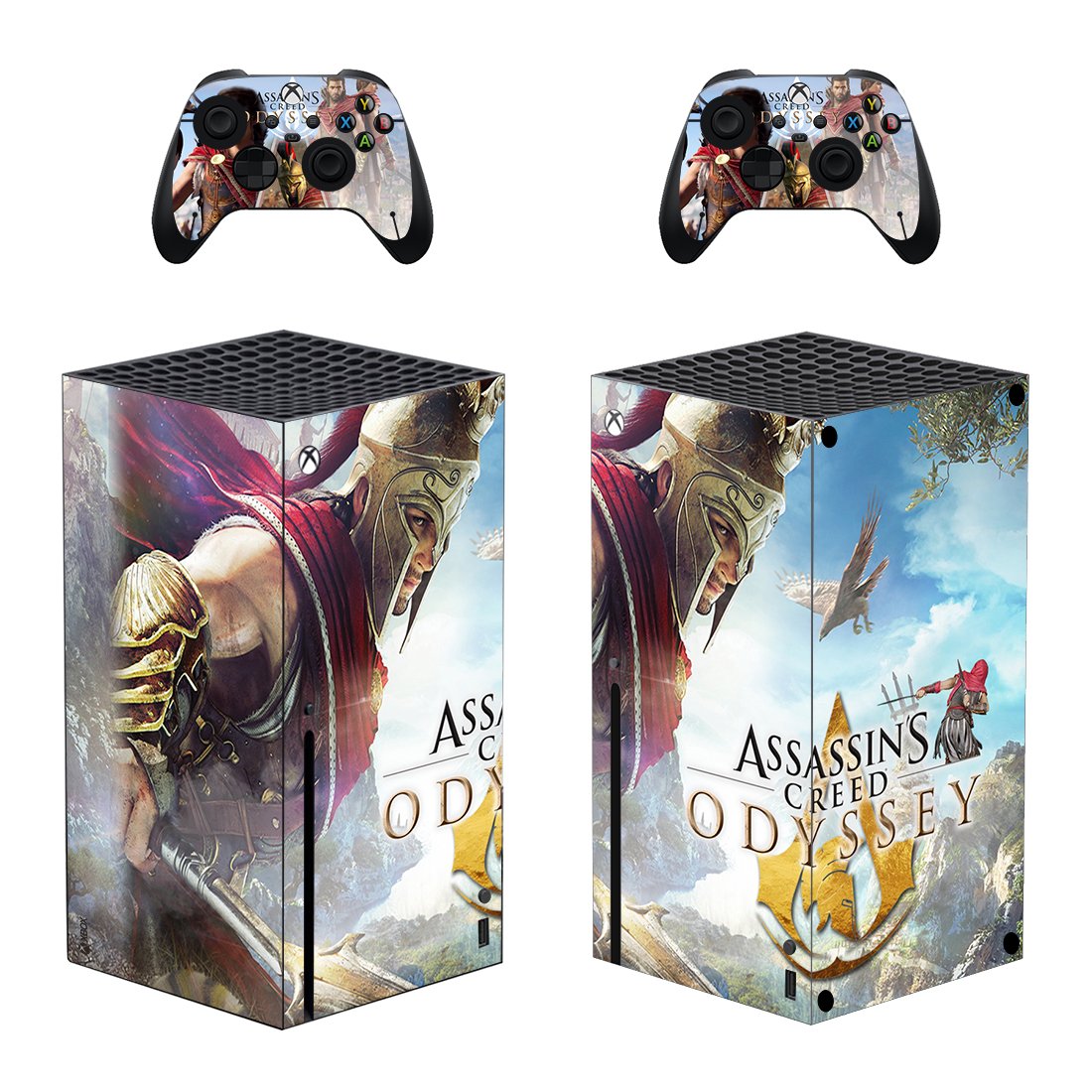 Assassin's Creed Odyssey decal skin sticker for Xbox Series X console ...