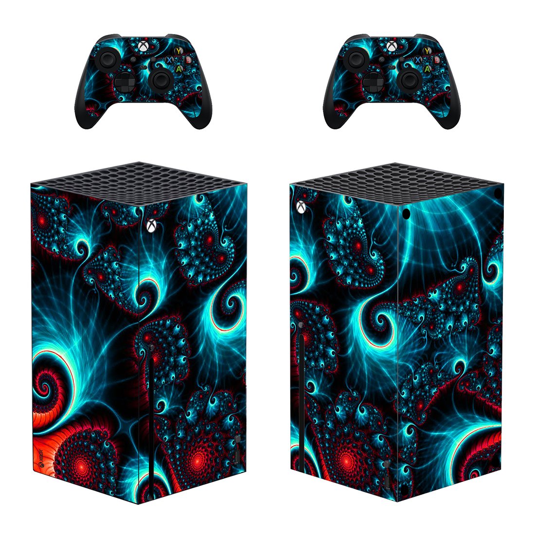 Digital Texture decal skin sticker for Xbox Series X console with ...