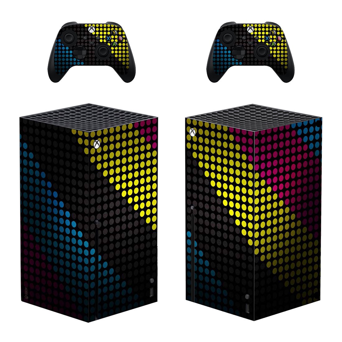 Digital Texture decal skin sticker for Xbox Series X console with ...