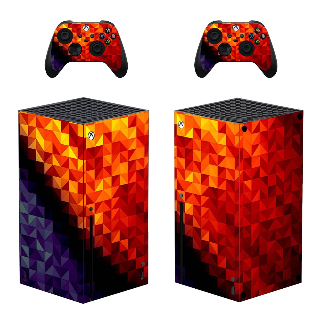 Digital Texture decal skin sticker for Xbox Series X console with ...