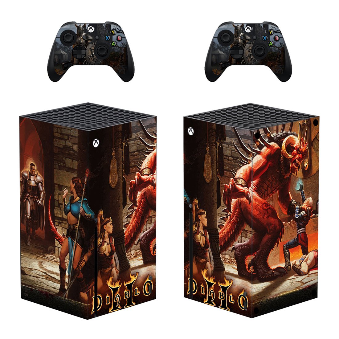 Diablo 2 Resurrected decal skin sticker for Xbox Series X console with ...
