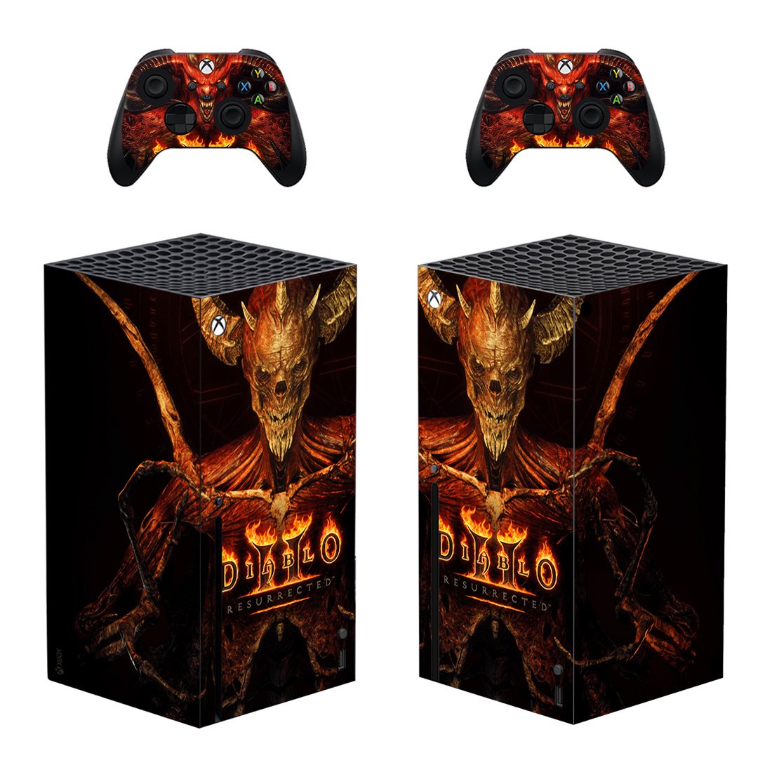 Diablo 2 Resurrected decal skin sticker for Xbox Series X console with ...