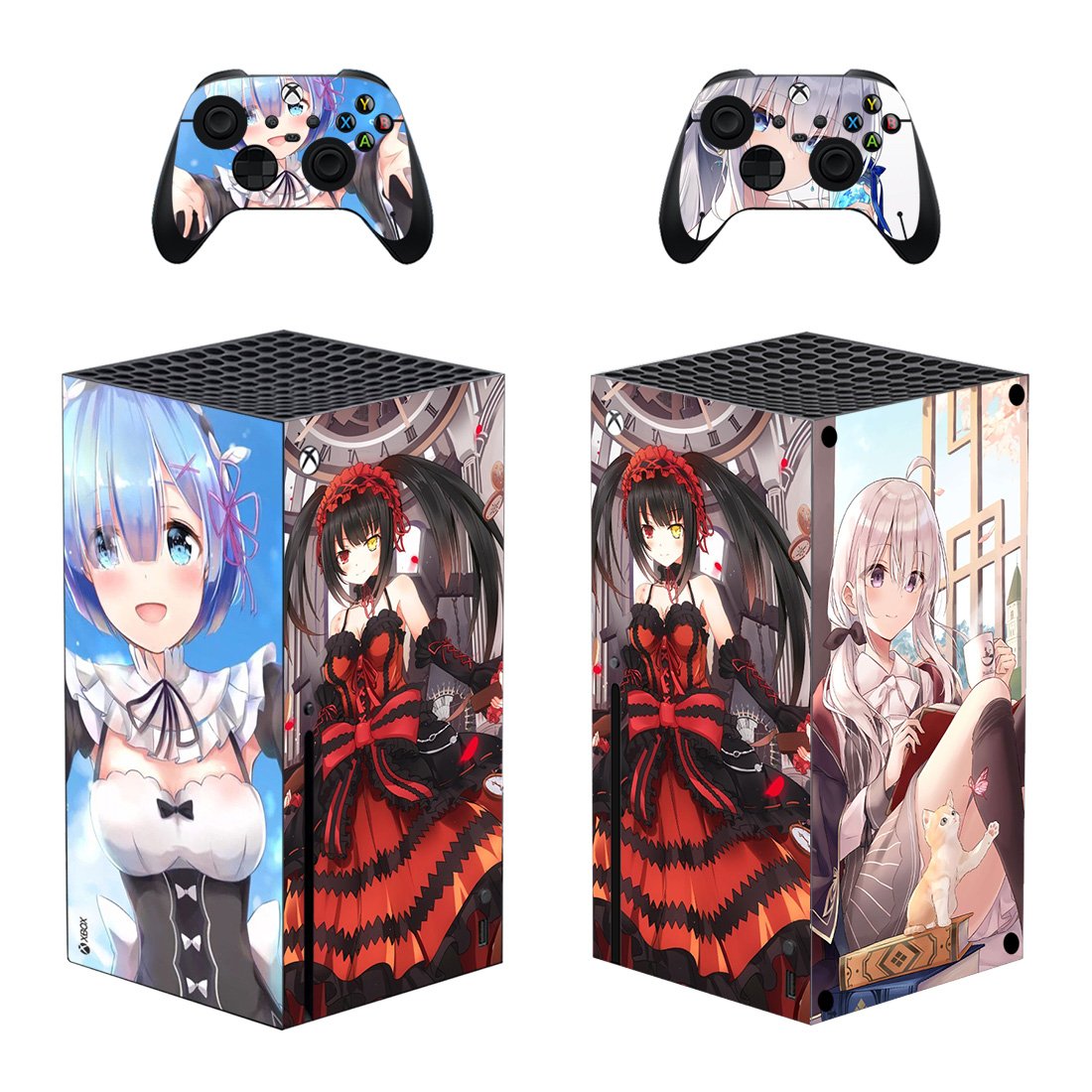 Kurumi Tokisaki decal skin sticker for Xbox Series X console with ...