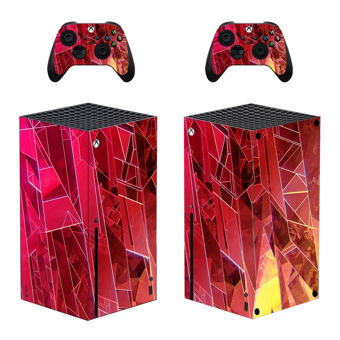 Digital Texture decal skin sticker for Xbox Series X console with ...