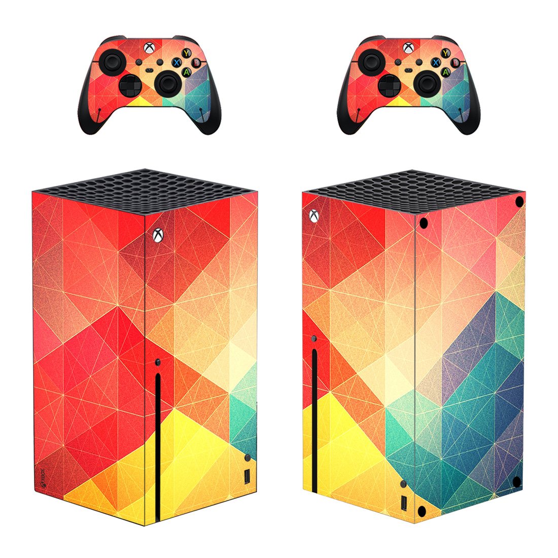 Digital Texture decal skin sticker for Xbox Series X console with ...