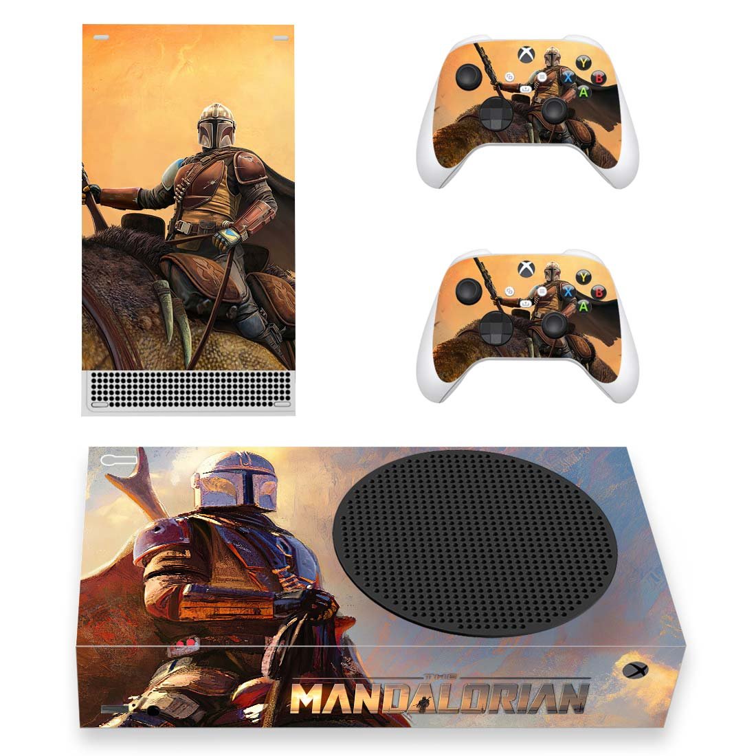 The Mandalorian decal skin sticker for Xbox Series S console with ...
