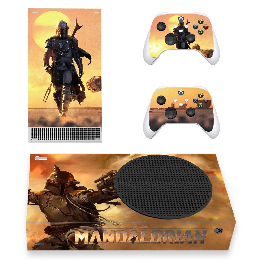 The Mandalorian decal skin sticker for Xbox Series S console with ...