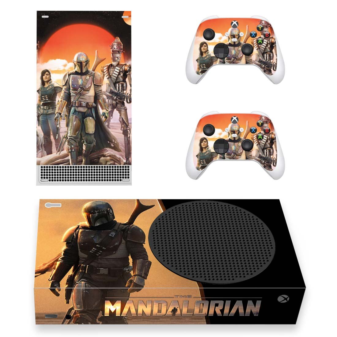 The Mandalorian decal skin sticker for Xbox Series S console with ...