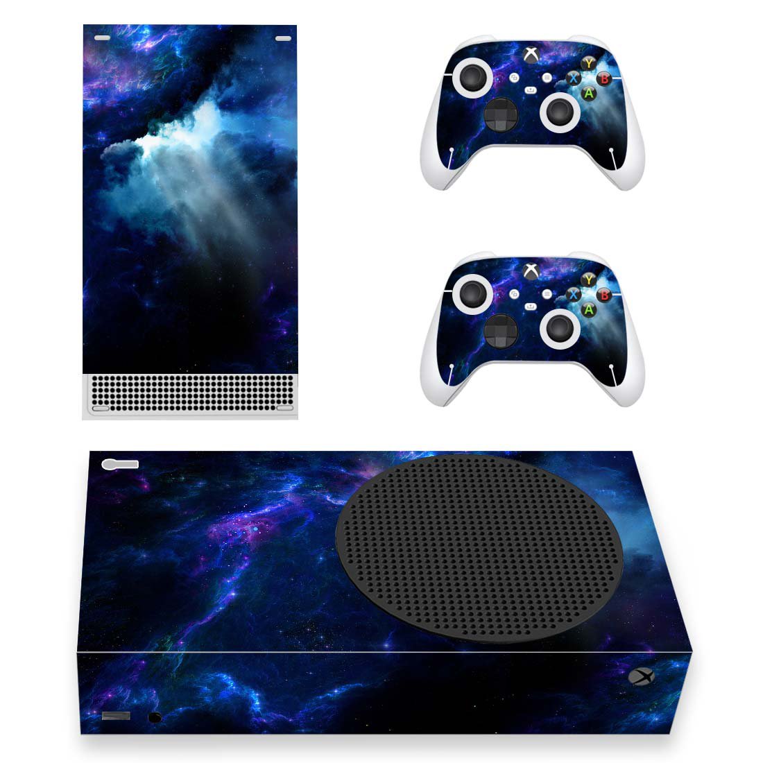 Galaxy Texture decal skin sticker for Xbox Series S console with ...