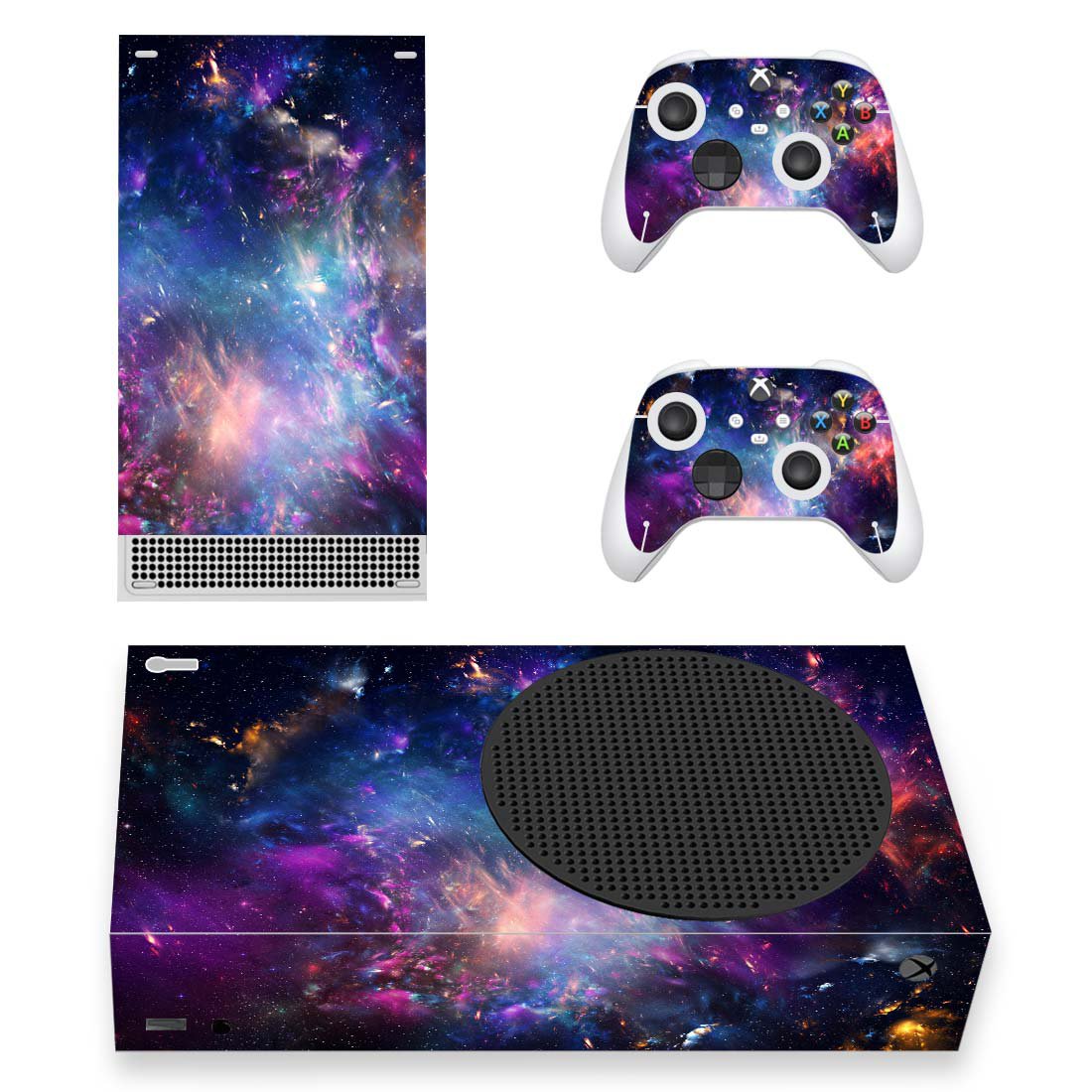 Galaxy Texture decal skin sticker for Xbox Series S console with ...