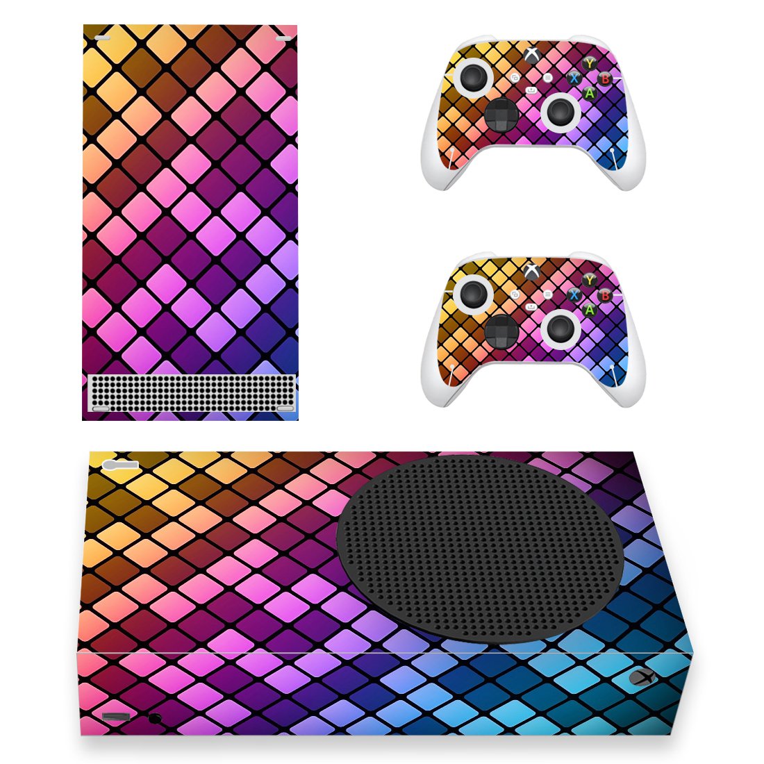 Digital Texture decal skin sticker for Xbox Series S console with ...