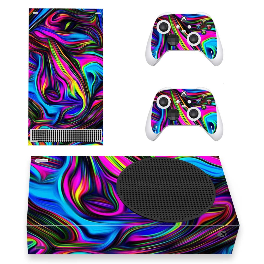 Digital Texture decal skin sticker for Xbox Series S console with ...