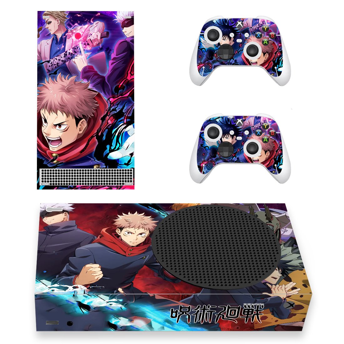 SCARLET NEXUS decal skin sticker for Xbox Series S console with controllers