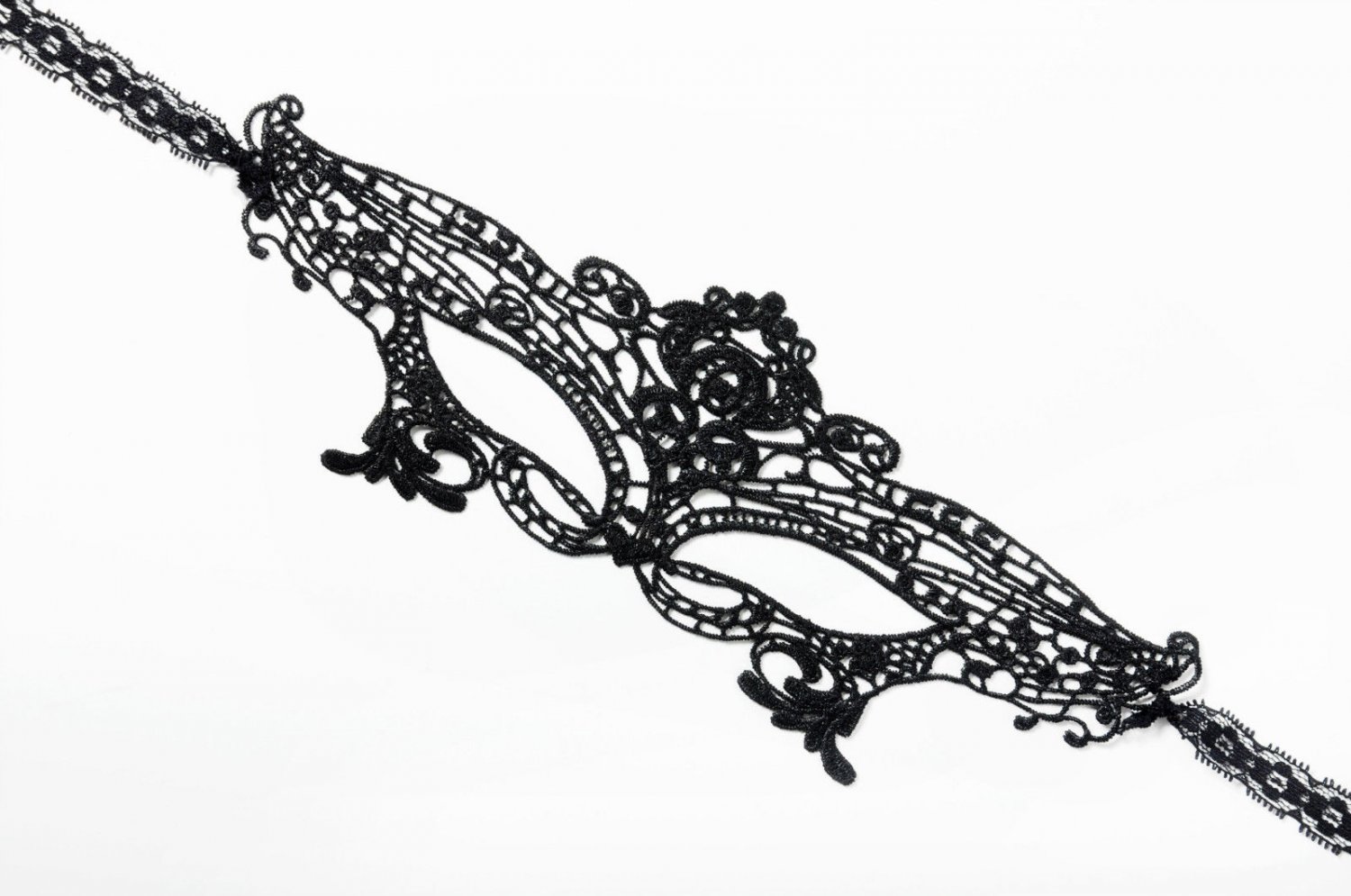 Black Masquerade Party Lace Face Mask, Dancing, Party, Ball, Costume