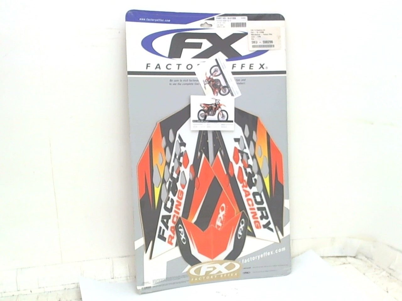 Factory Effex EVO12 Bike Shroud Graphic Decal Kit Team EVO 09-15 KTM SX 65
