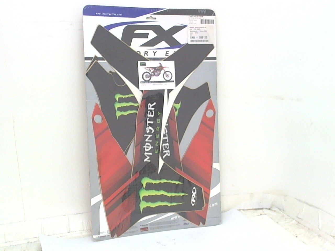 Factory Effex Monster Energy 2015 Shroud Decal Graphics Kit KTM SX XC ...