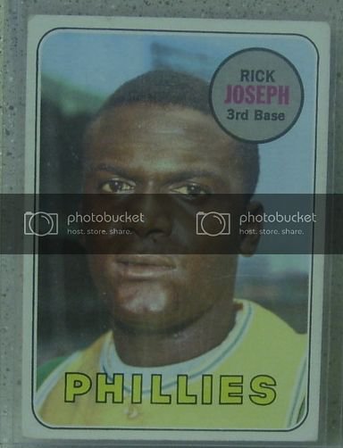 1969 Topps #329 Rick Joseph