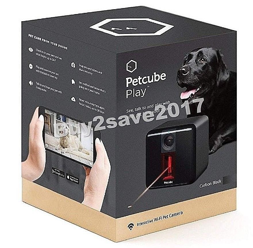 Petcube Play Pet Camera with Interactive Laser Toy HD 1080p Video Two ...
