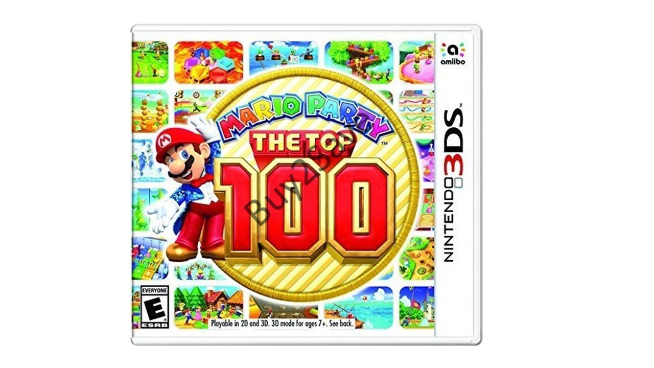 Mario Party: The Top 100 - Nintendo 3DS | Brand New | Sealed
