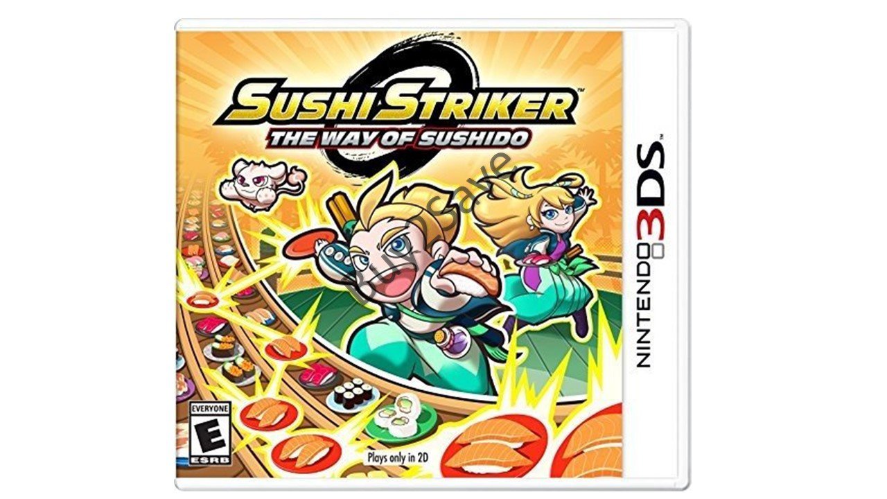 Sushi Striker: The Way of The Sushido - Nintendo 3DS | Brand New | Sealed